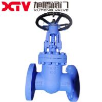 China DIN F4/F5 Series Rising Stem Gate Valves Z41H Straight-through Design for Electric for sale