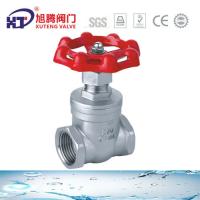 China US Cast Stainless Steel Screwed End Gate Valve 200psi Precision Casting BSPT/Bsp/NPT for sale