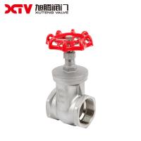 China US Cast Stainless Steel Screwed End Gate Valve 200psi Precision Casting BSPT/Bsp/NPT for sale
