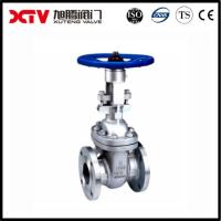 China Stainless Steel Flanged Rising Stem Gate Valve with Thread Position of Valve Rod for sale