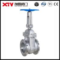 China Stainless Steel Flanged Rising Stem Gate Valve with Thread Position of Valve Rod for sale