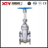 China Stainless Steel Flanged Rising Stem Gate Valve with Thread Position of Valve Rod for sale