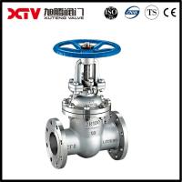 China Stainless Steel Flanged Rising Stem Gate Valve with Thread Position of Valve Rod for sale