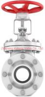 China Straight-through Carbon Steel Flanged Rising Stem Gate Valve for Ordinary Temperature for sale
