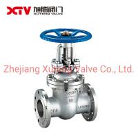 China ANSI 150lb/300lb Stainless Steel CF8m / CF8 Rising Stem Flanged Gas Valve for Gas Media for sale
