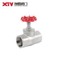 China Affordable Stainless Steel 200wog Screwed Threaded Socket Weld End Globe Valve 1/2
