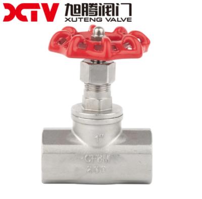 China 1500wog NPT End SS304 Globe Valve for Pump System 30-Day Refund Guarantee for sale