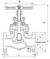 China ANSI Manual Stainless Steel Globe Valve 150 Class with Rising Steam model and Durable for sale