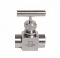 China Stainless Steel NPT/ BSPT Female Thread Integral Forged Needle Valve for Performance for sale