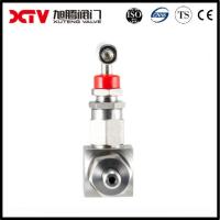 China 304 Pressure External Thread and Welding Sleeve Needle Valve for High Temperature Media for sale