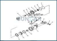 China 707-98-60100 7079860100 Cylinder Seal Kit For D60A-11 D60P-8 D60P-11 D60E-8 D65A-11 D65P-11 D65E-8 for sale