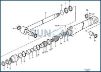 China VOE14589724 VOE 14589724 14589724 Boom Cylinder Seal Kit For EW180B EW230C EW180D for sale