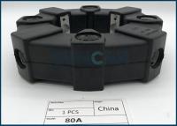 China 80A Excavator Hydraulic Pump Couplings Flex Coupling Rubber Black for sale