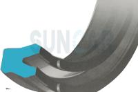 China OUIS-100 Piston Seal Resistance To High Temperature for sale