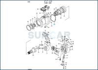 China 8068521 Packing Fits Hitachi Excavator Pump EX300-5 EX300-5HHE EX300LC-5M EX300LCLL-5 EX300LCLL-5M for sale