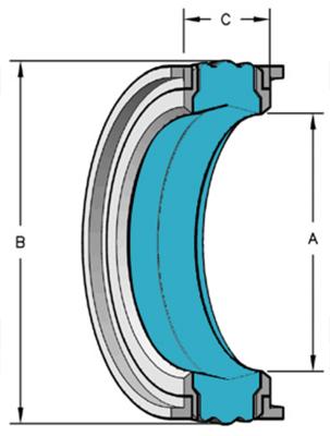 China KDAS and DAS Hydraulic Piston Seals for sale