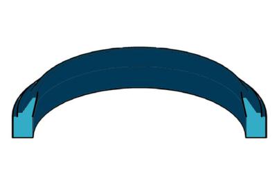 China A1 Double Step Dust Wiper Seal hydraulic piston cup seals	 hydraulic cylinder rod seals for sale