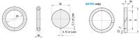 China JIS – V Series O-Ring For Vacuum Flanges for sale