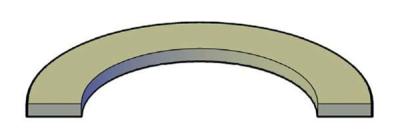China Excavator Hydraulic Seal BRT2 Back Up Ring for sale