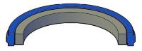 China KR Piston Sealing Set  Parker Dynamic Seal For Hydraulic Piston for sale