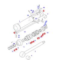 China 2440-9234KT 24409234KT Boom Cylinder Repair Seal Kit For DOOSAN DH210W-7 for sale