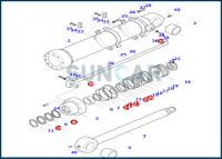 China CA2478790 247-8790 2478790 Boom Cylinder Service Kit For C-A-T E320D for sale