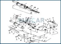 China 707-01-02040 7070102040 Tilt And Pitch Cylinder Seal Kit For KOMATSU WD600-1 for sale
