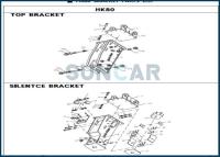 China D7691510 Excvator Spare Parts Hydraulic Hammer Service Kits For HK80 for sale