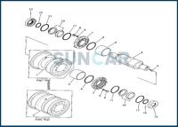 China 205-30-00160 205300160 Floating Seal Fits KOMATSU D275A-5R PC300-8 for sale