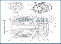 China CA3097664 309-7664 3097664 Seal GP-DUO-CONE Fits Articulated Truck C-A-T for sale