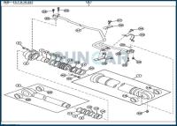 China DEERE-4485612 Boom Cylinder Seal Repair Kit for DEERE 2554 230CLC for sale