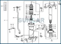 China 4662880 Arm Cylinder Seal Repair Kits for DEERE 200LC 270CLC for sale