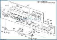 China AT264437 Boom Cylinder Seal Kit for DEERE 200LC 2054 270LC for sale