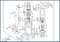 China DEERE-4686321 Boom Cylinder Seal Kit for DEERE 2954D 2554 for sale