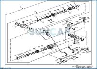 China DEERE 4640118 Arm Cylinder Seal Repair Kits for 350GLC 370C for sale