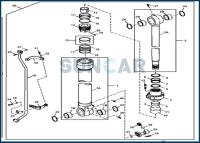 China FYA00001398 DEERE Bucket Cylinder Seal Kit fits  380GLC 3754D 350GLC for sale