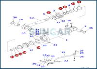 China 707-99-75460 7079975460 Dump Cylinder Service Kit for KOMATSU WA500-3 for sale
