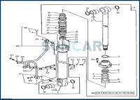 China DEERE AT196470 Boom Cylilnder Seal Repair Kits for Excavator 490E for sale