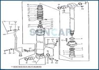China DEERE 4369892 Arm Cylinder Seal Repair Service Kits for Excavator 490E for sale