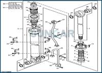 China DEERE 4700430 Arm Cylinder Seal Kit for 450LC 992ELC 450CLC for sale