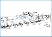 China RE12314 Replacement Crowd Cylinder Seal Kit For DEERE 690 693B for sale