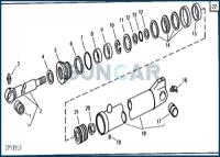 China RE18951 DEERE Arm Cylinder Seal Repair Kit for Excavators 690C for sale