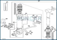 China AT194457 Boom Cylinder Seal Repair Kit for DEERE Excavator 790 for sale