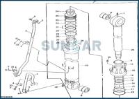 China TH103347 Excavator DEERE Arm Cylinder Seal Repair Kit Of 790 for sale