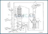 China AT192097 Excavator DEERE Bucket Cylinder Seal Repair Kit of 790 for sale