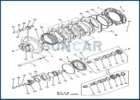 China 144-15-22881 1441522881 Seal Ring For Bulldozer D275A-5R D85MS-15 for sale
