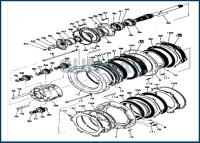 China 154-15-22821 1541522821 Transmission Seal Ring For KOMATSU D85A-12 D85P-18 D95S-1 for sale