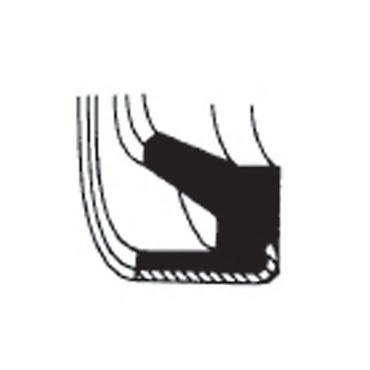 China CA3J4458 3J-4458 3J4458 Press-in Dust Seal Single Lip Wiper Ring fits C-A-T for sale