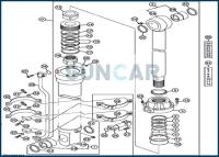 China 4653863 Bucket Cylinder Service Kit For DEERE 850DLC 870GLC for sale