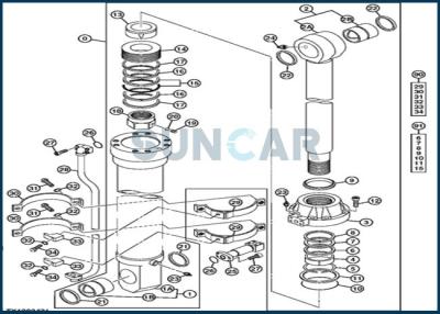 China 4653863 Bucket Cylinder Service Kit For DEERE 850DLC 870GLC for sale